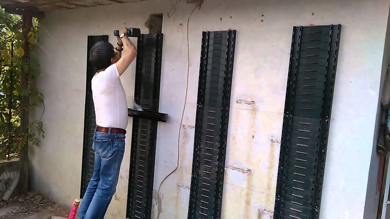 Hydrobricks installation - YouTube