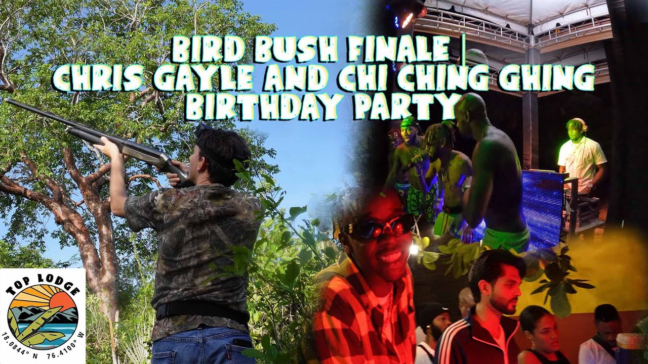 Bird Bush Finale | Chris Gayle and Chi Ching Ching Birthday Party - YouTube