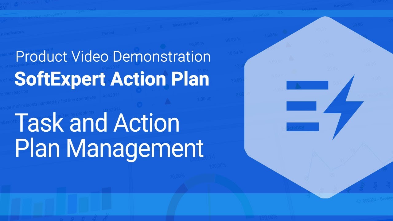 Tasks and Action Plans Management | SoftExpert Action Plan - YouTube