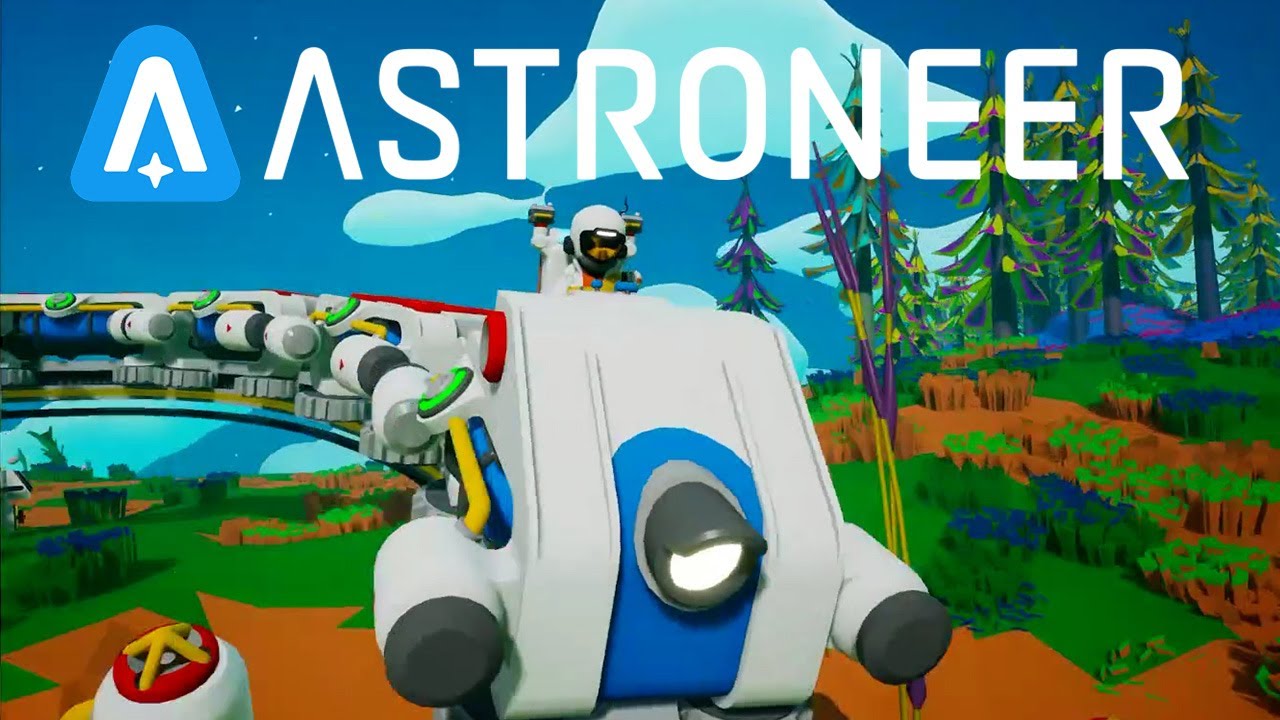 Actu Astroneer: des trains dans Astroneer? (Rails Update) - YouTube
