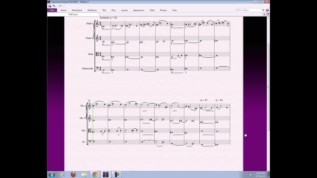 Gerti Druga - Expressive Strings (Sibelius 7) - YouTube