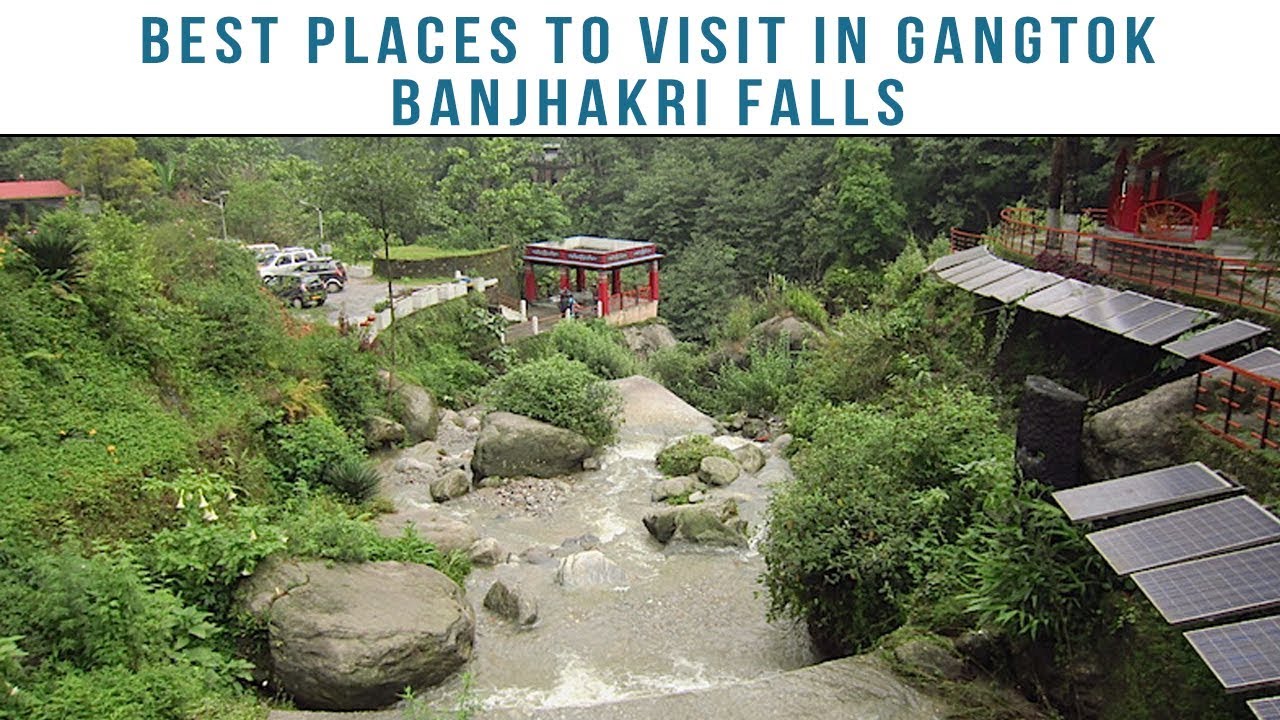 Best Places to Visit in Gangtok-BanJhakri Falls - YouTube