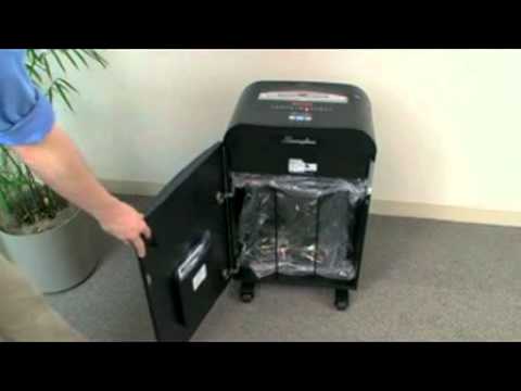 Swingline™ DX20-19 Cross-cut Jam Free Shredder - YouTube