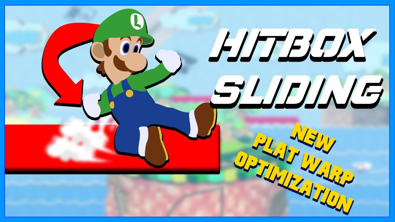 New Luigi Platform Warp Optimization - Hitbox Sliding - YouTube