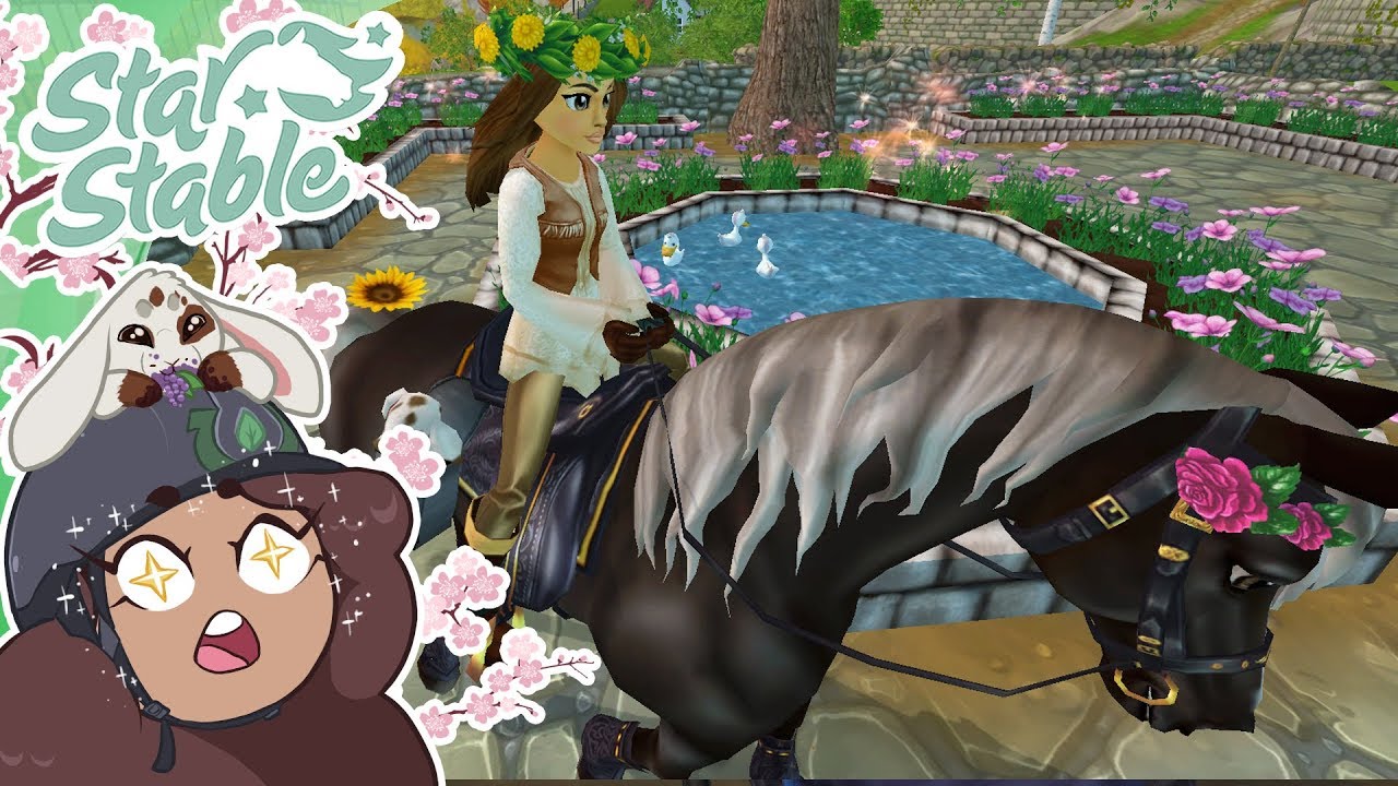 Beauty Blossoms of the Sun & Moon Gardens?! 🐴🌟 Star Stable - YouTube