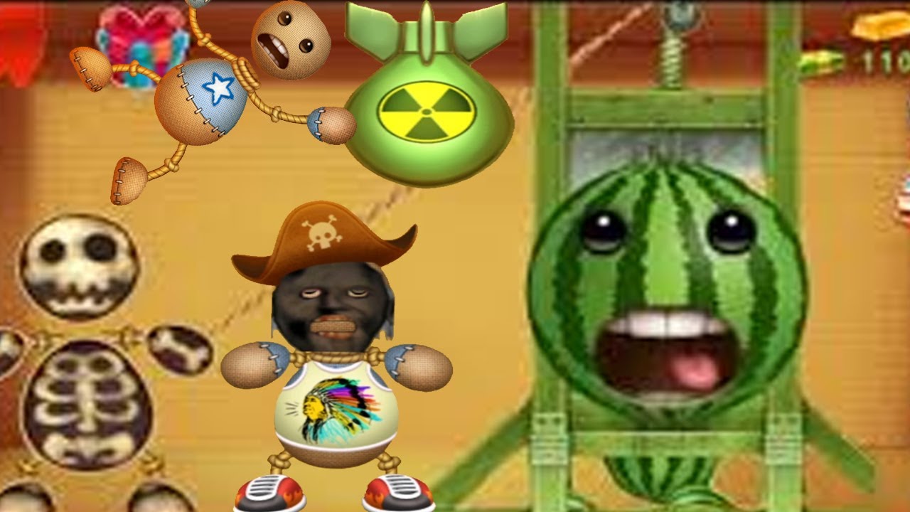 GUILLOTINE vs The WATERMELON BUDDY | Kick The BUddy - YouTube