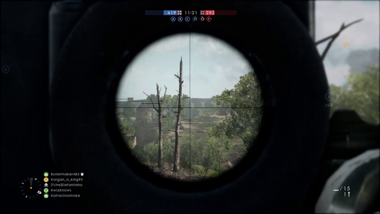 My farthest shot so far (x4 scope) - YouTube