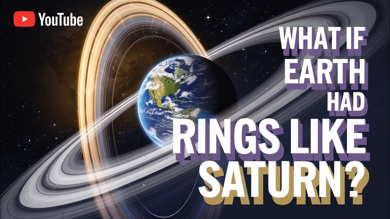 What If Earth Had Rings Like Saturn? (Mind-Blowing Science Explained ...