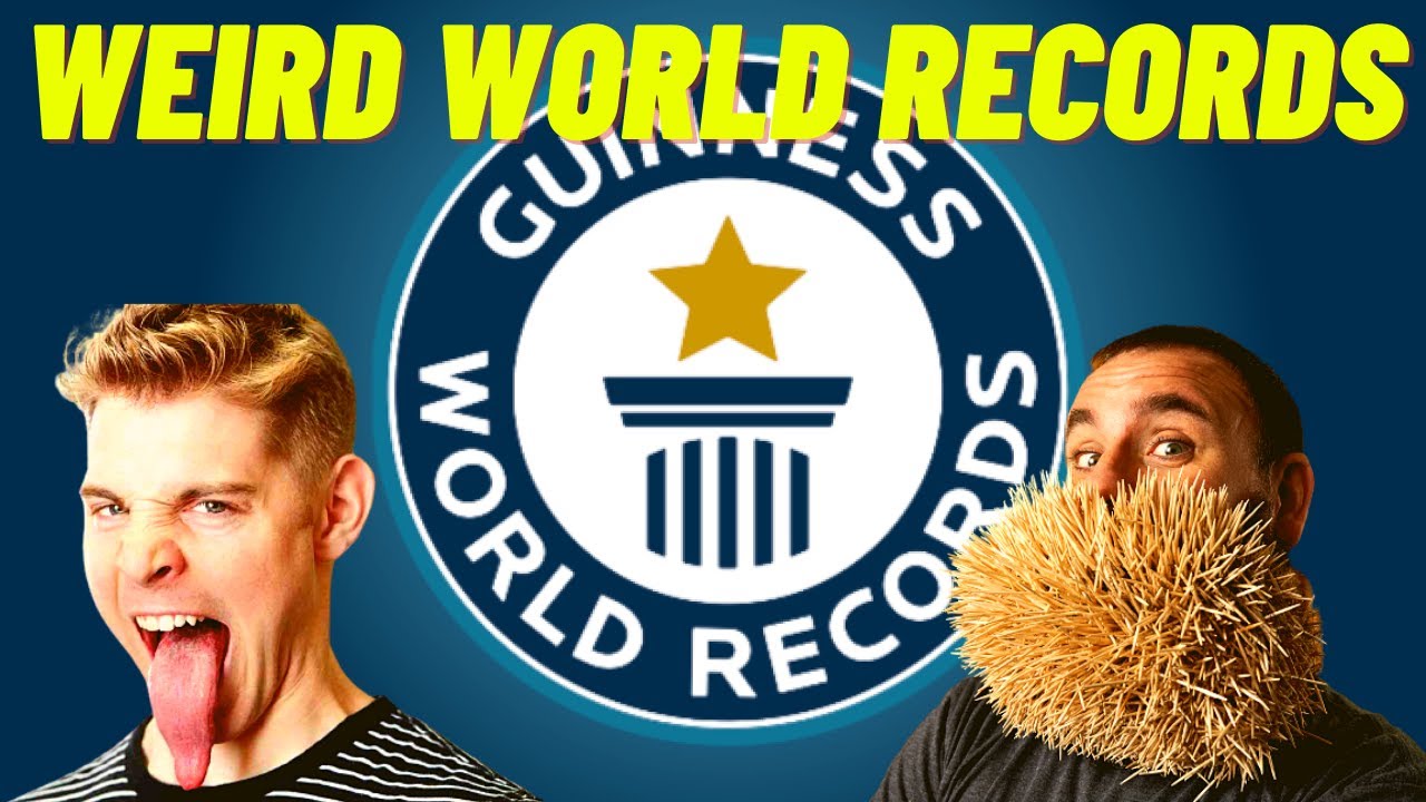🤯Weird/Funny Guinness World Records you might have not known before ...