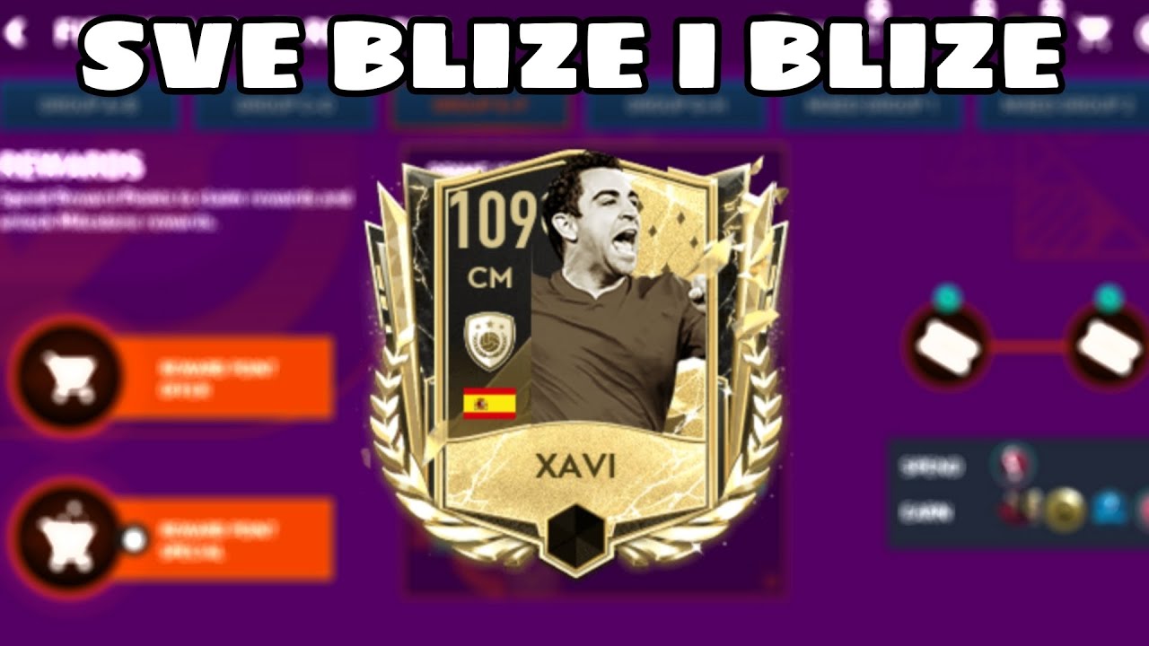 SVE BLIZE I BLIZE XAVI-U! UZIMAM 99 OVR IGRACA! GAMEMAS #30 - YouTube