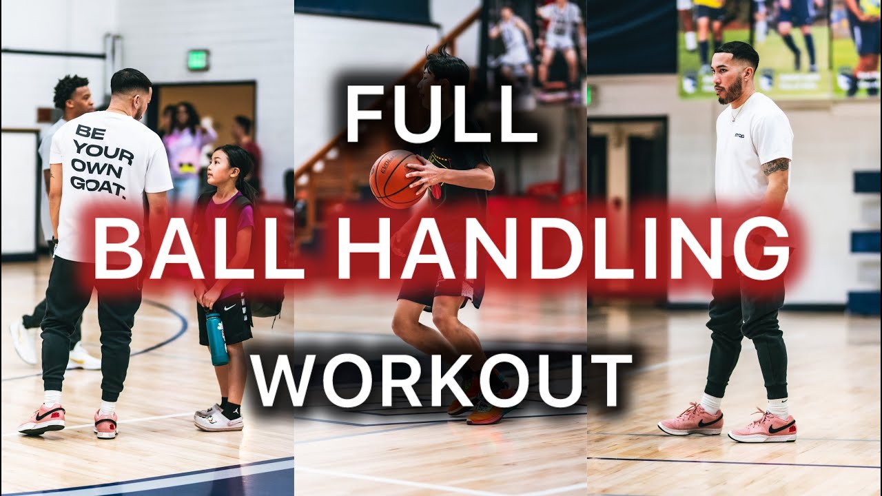 FULL BALL HANDLING WORKOUT TO HELP YOU HANDLE PRESSURE - YouTube