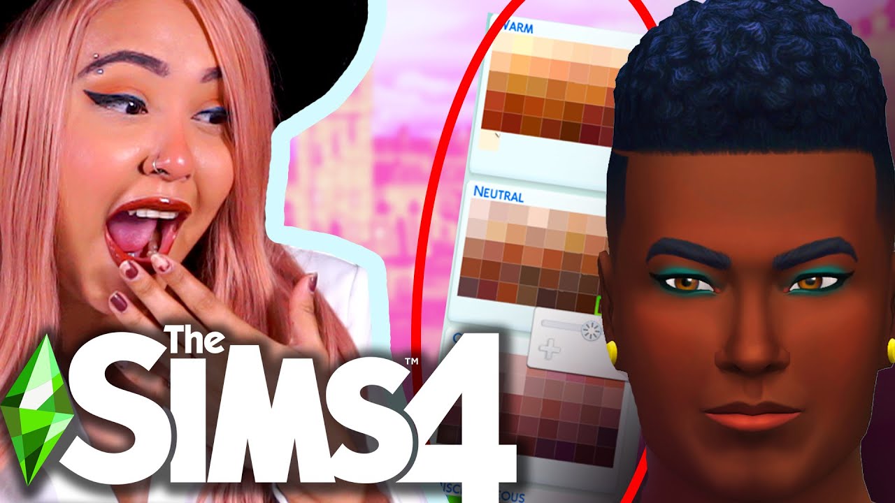FREE SIMS 4 UPDATE! 100+ NEW SKIN TONES & MAKEUP SLIDERS! - YouTube