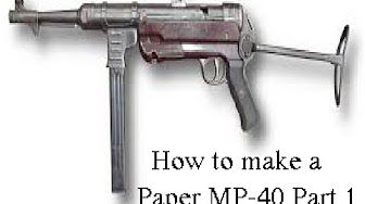 Paper mp40 Tutorials - YouTube