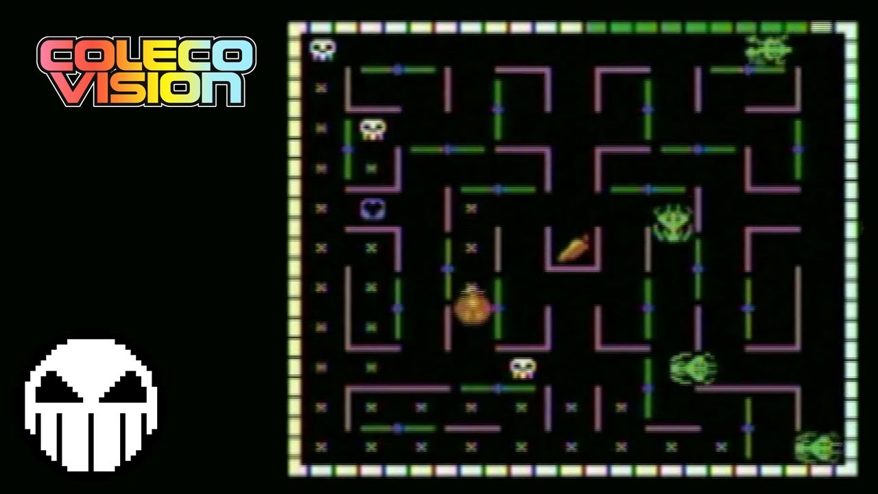 Lady Bug (Colecovision) Clips - YouTube