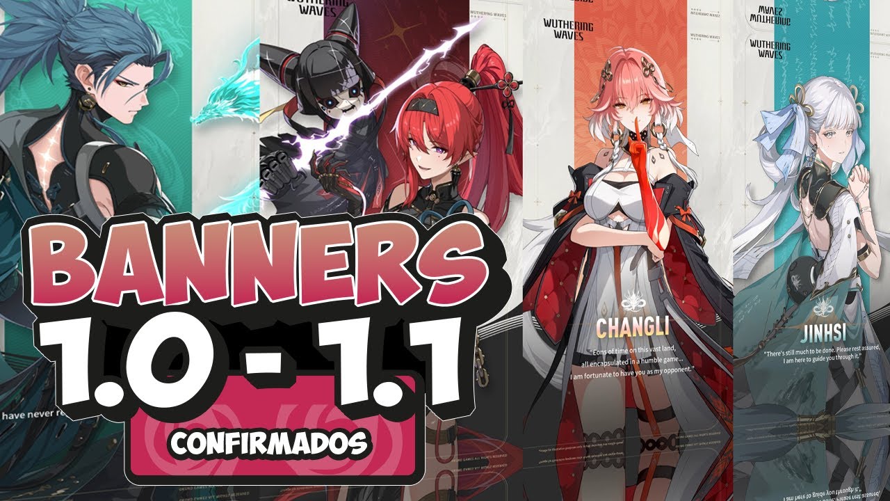 *ES OFICIAL* BANNERS 1.0 - 1.1 Y NUEVOS PERSONAJES! JINSHI & CHANGLI ...