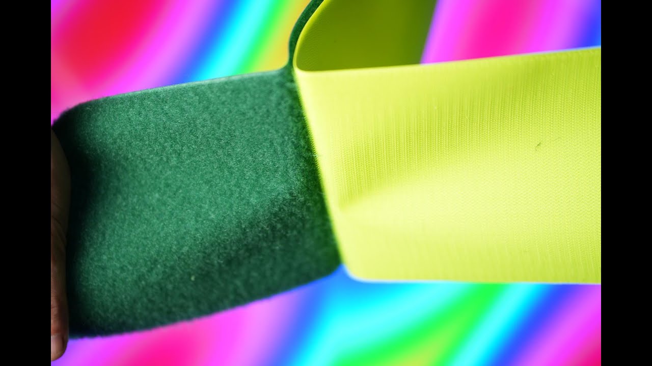 NEW NEON VELCRO FROM HELL | Helping asmr sounds for anemia - YouTube