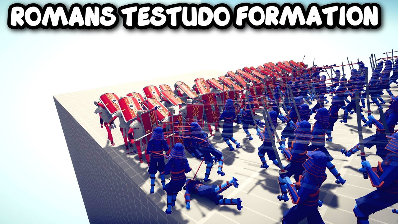 ROMANS TESTUDO FORMATION Vs EVERY UNITS - TABS - Totally Accurate ...