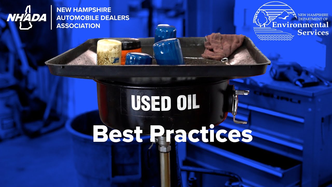Best Practices for Properly Disposing of Used Oil - YouTube