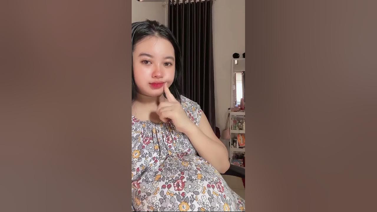 Bumil besar cantik elus perut - YouTube