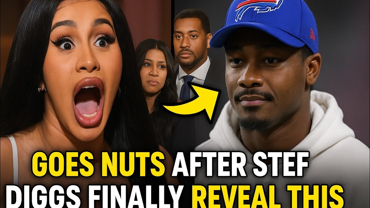 Cardi B GOES NUTS after Stef Diggs FINALLY REVEAL THIS - YouTube