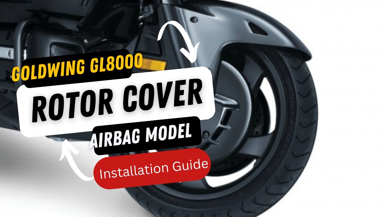 Expert Installation: GL1800 Rotor Cover on Honda Goldwing Airbag Model ...