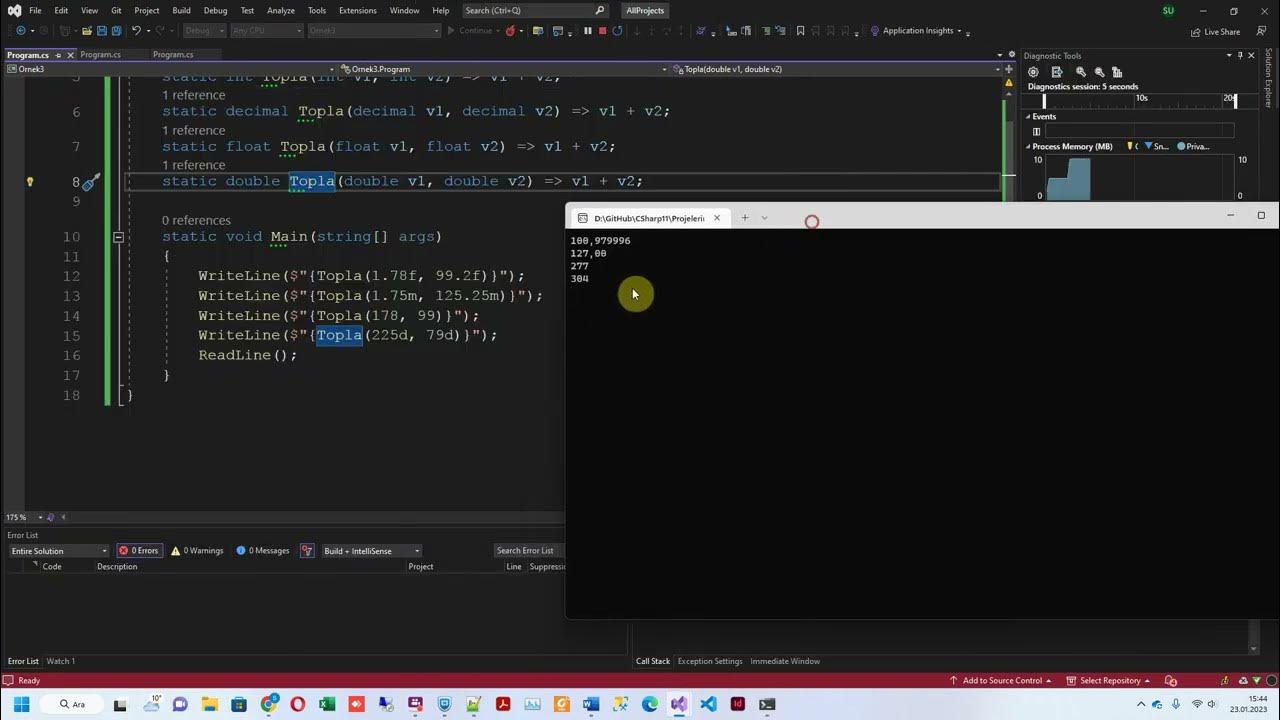 PROJELER İLE C# 11 ve EF CORE 7.0 BÖLÜM 1 Örnek 3 - YouTube