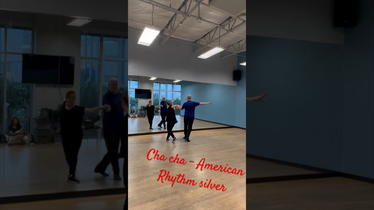 Cha cha - silver American Rhythm #chacha #dance #dancestyle # ...