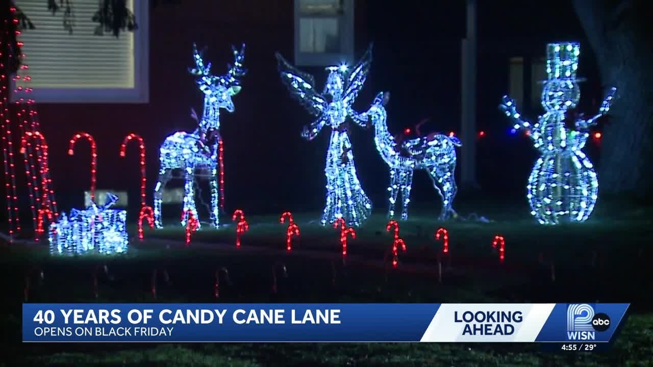 Candy Cane Lane opens Friday night for 40th season - YouTube