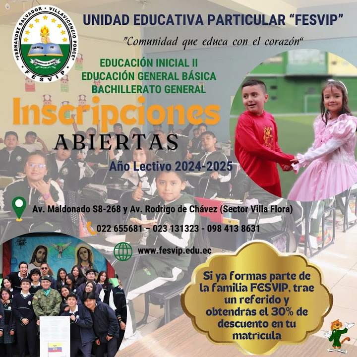 ¡Inscripciones abiertas para FESVIP 2024-2025! - YouTube