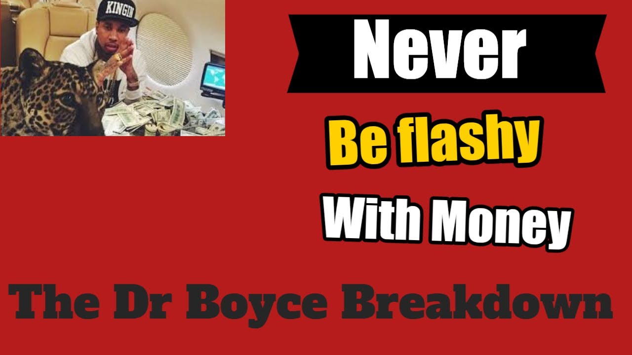 Why you should never be flashy with your money - YouTube