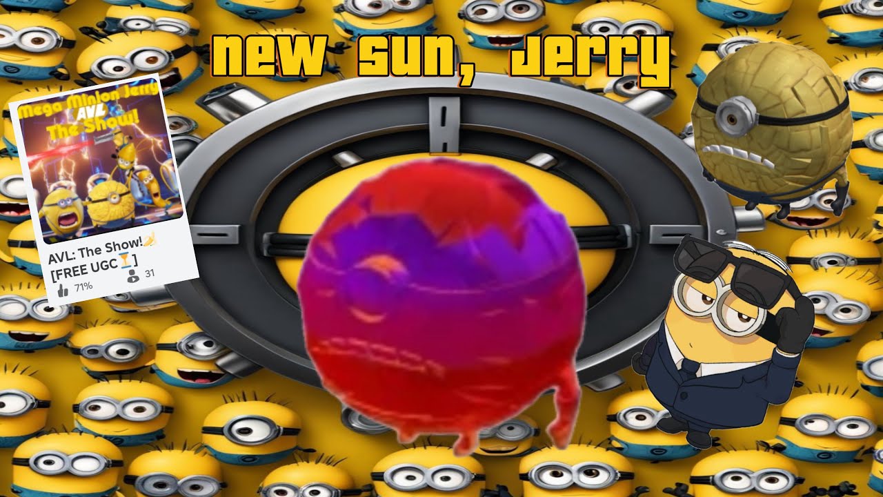 Sunset mega minion Jerry out NOW!!! - YouTube