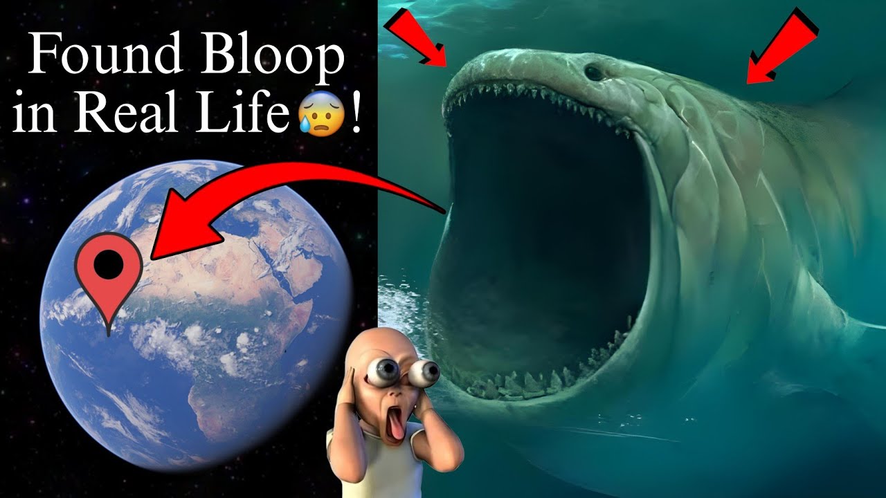 BLOOP ATTACKS YOU in Real Life on Google Earth! 🤯😰 - YouTube
