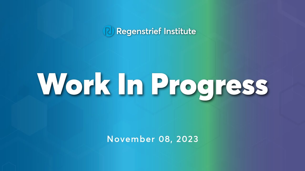 Regenstrief Work in Progress 11/08/23 Joshua R. Vest, PhD, MPH, FACMI ...