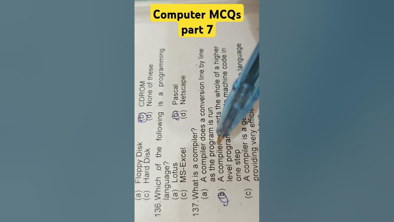 Basics of Computer/IT and Internet MCQs for PPSC, CSS part 7 | General knowledge #pms #css #ppsc ...