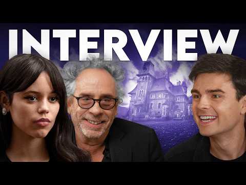 Exclusif : Jenna Ortega et Tim Burton me dévoilent l'envers du décor