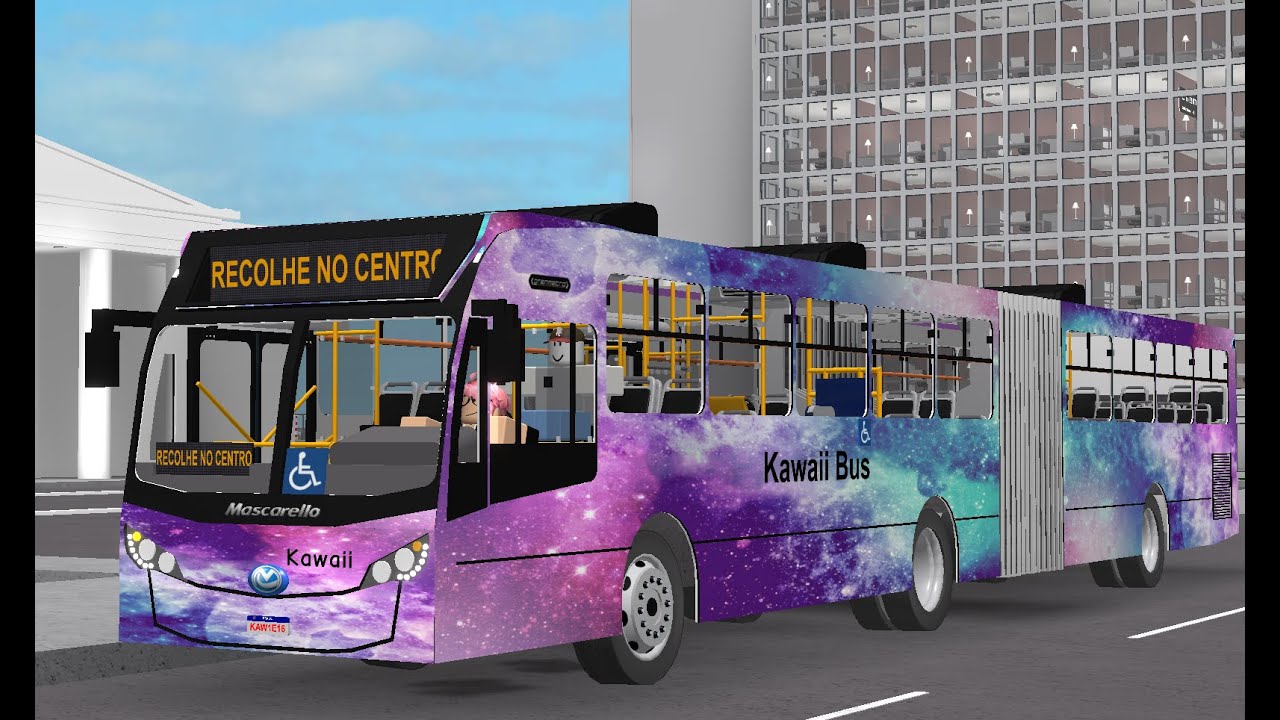 ROBLOX Buses: A Quick Ride on Kawaii Bus 91-631 (Admin Bus) - YouTube