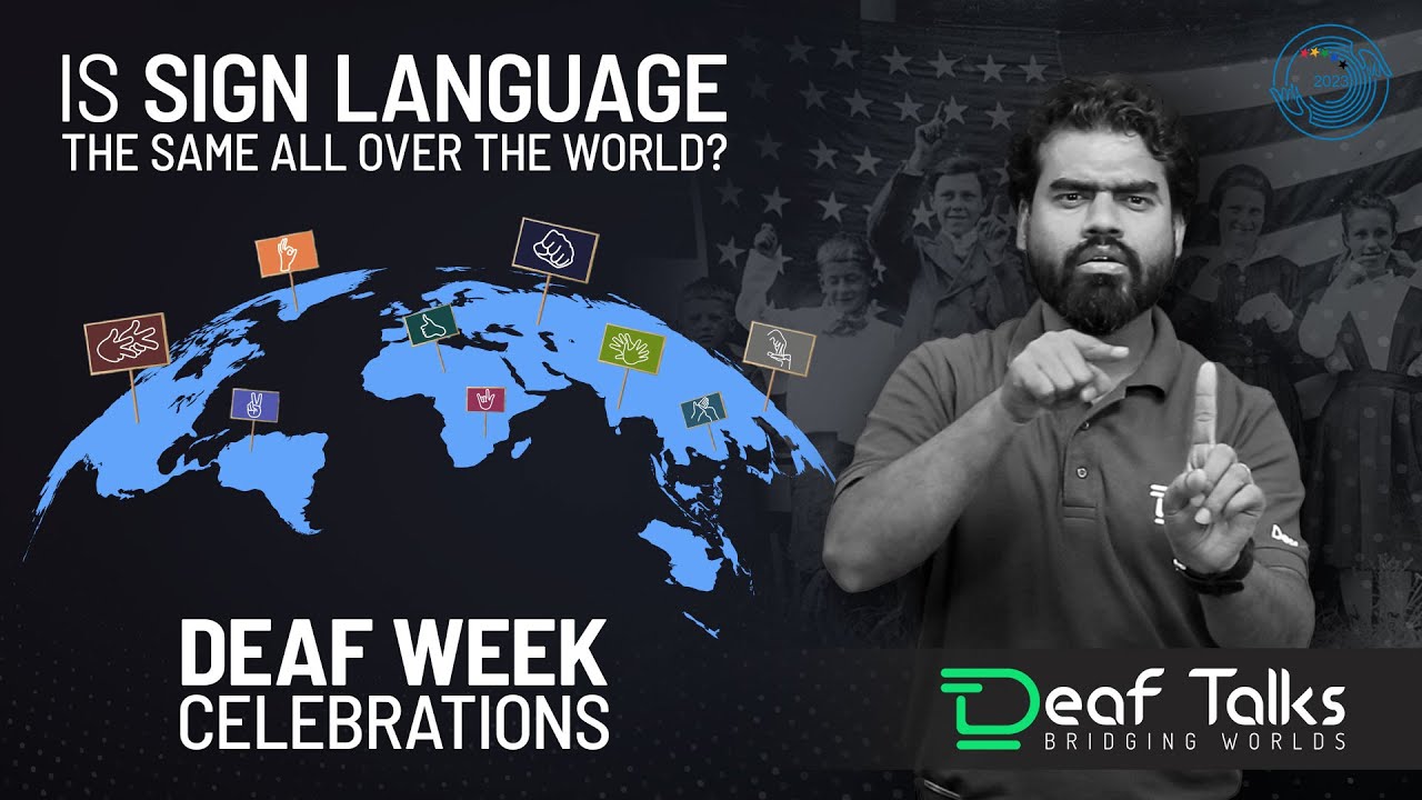 Believes wrong about sign language | Deaf Week Celebration - 1 | Deaf ...