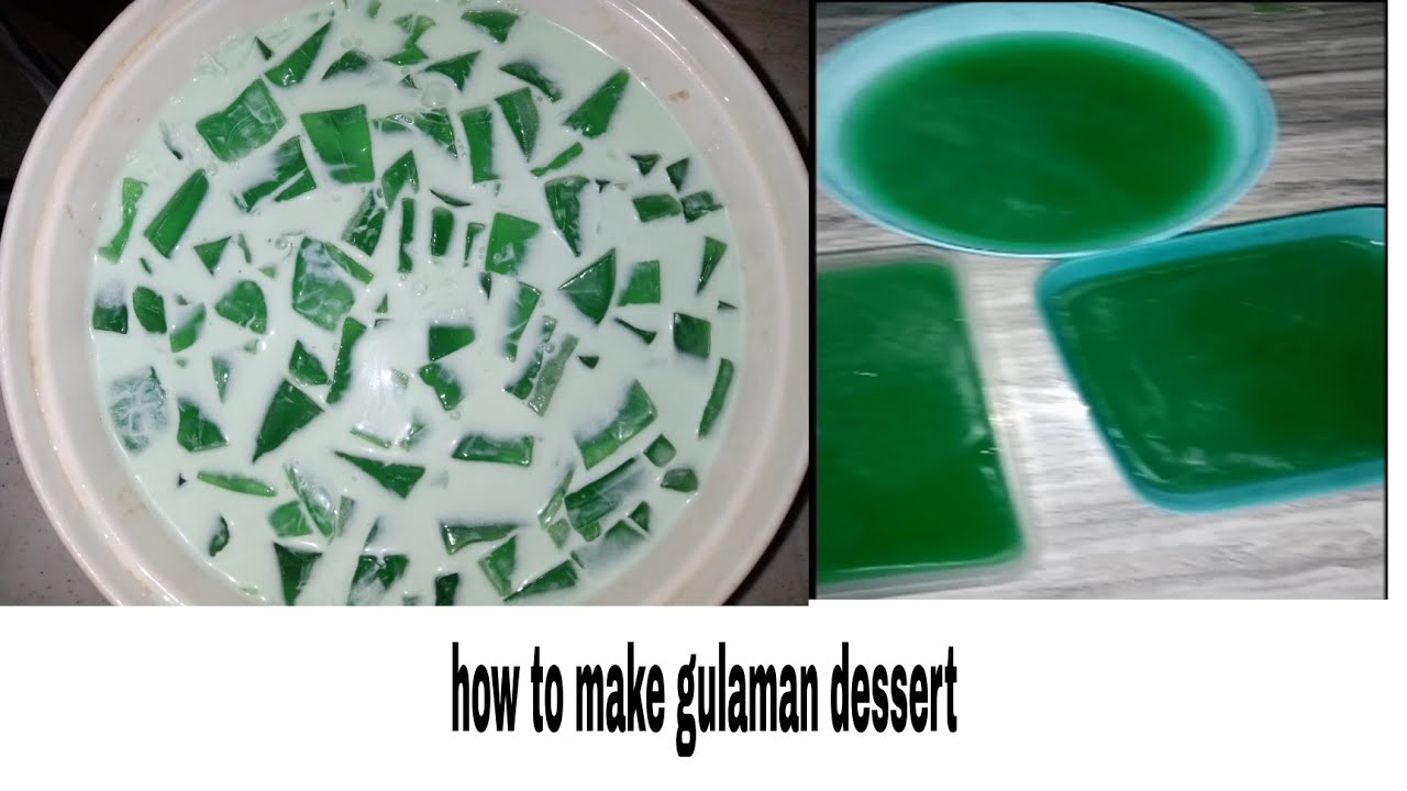how to make gulaman dessert|xanlyn - YouTube