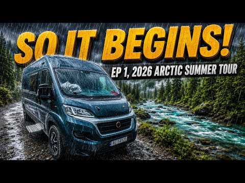 Why I Live Alone in The Arctic… in a Van | The North My Dad Showed Me: Ancient Cabin & Heavy Rain