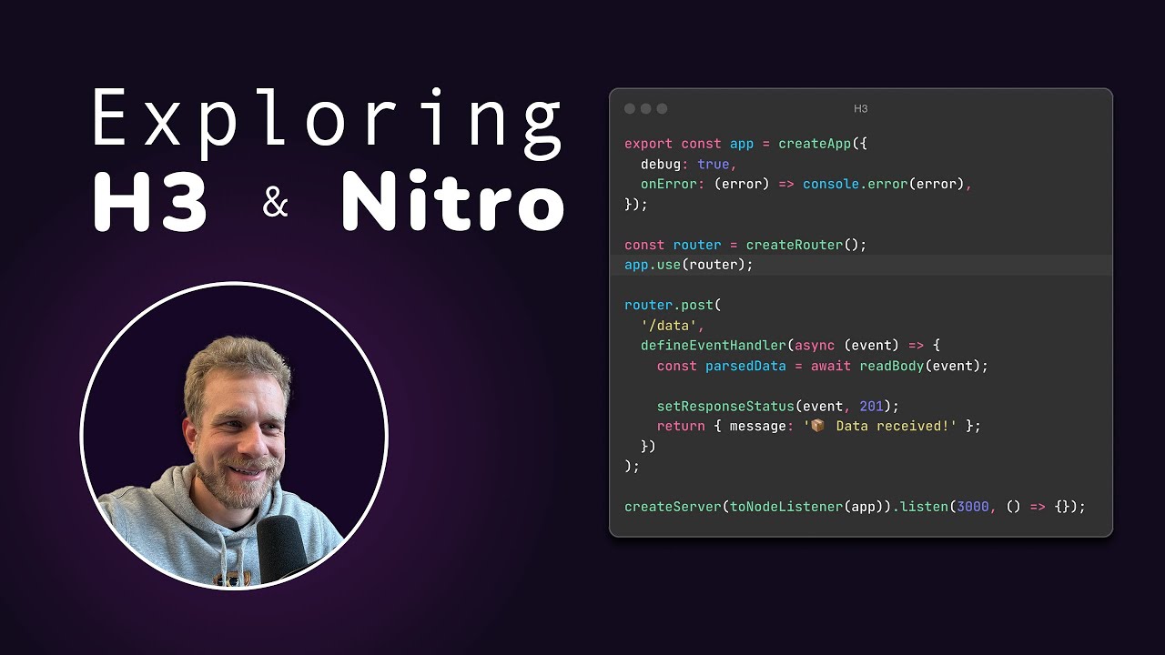 Exploring H3 and Nitrojs - YouTube