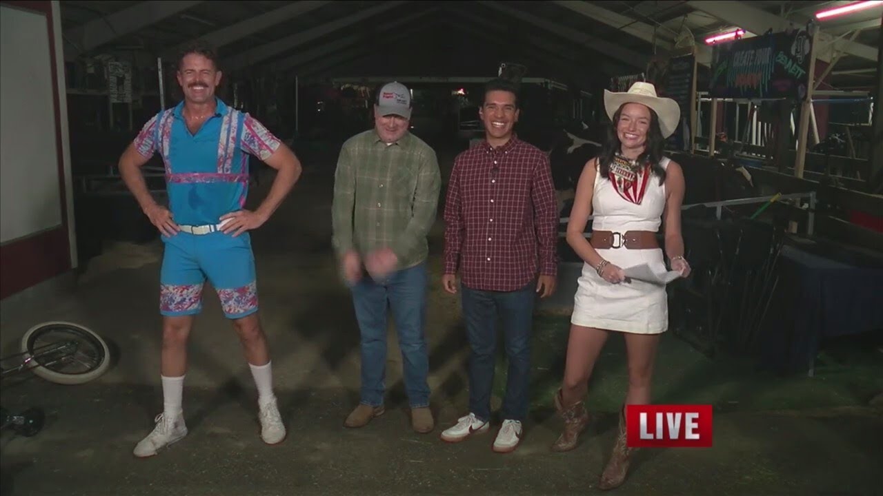 Mark Wilder joins the Sunrise crew live at the Kern County Fair - YouTube