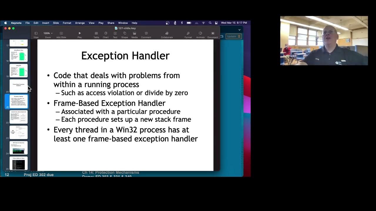 Ch 8 Windows overflows Part 1 - YouTube