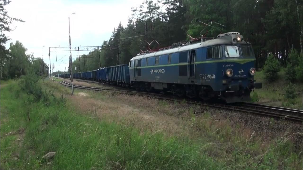 ET22-1040 PKPC z węglarkami na Szczecinek | 11.06.2024 - YouTube