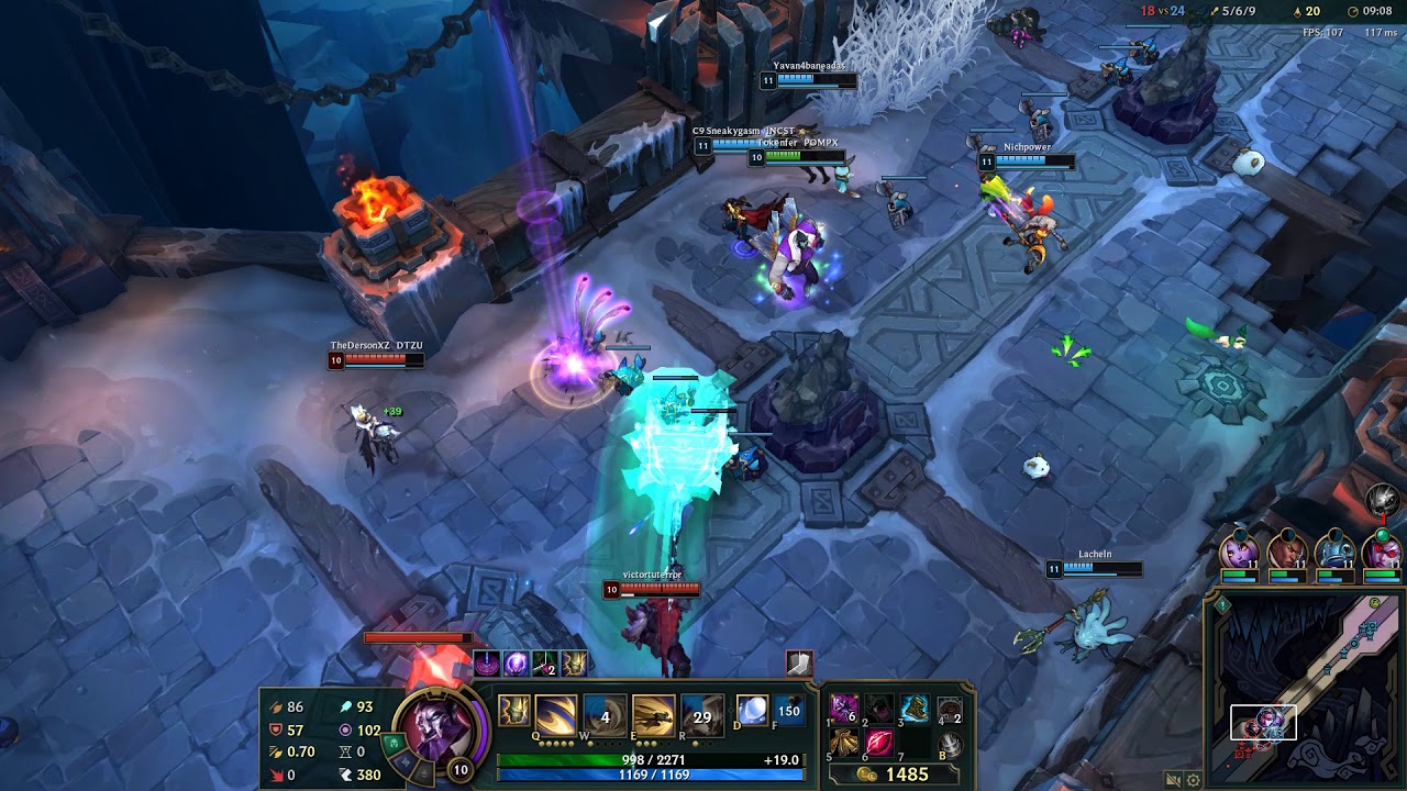 Galio Gallardo Aram, back door, fizz el pescado enjabonado, league of ...