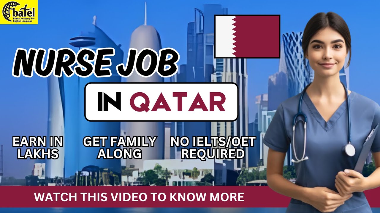 MOVE TO QATAR AS A NURSE IN 2024 | NO IELTS or OET NEEDED | How to work ...