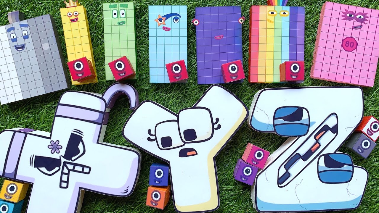 Looking for Numberblocks NEW 431 XYZ Puzzle Tetris Shape ASMR ...