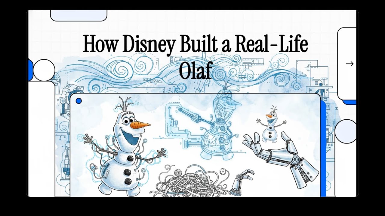[Podcast] How Disney Built a Real Life Olaf - YouTube