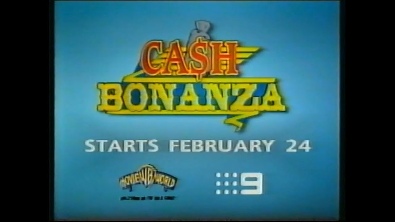 Cash Bonanza Channel Nine Promo 2001 SUPER RARE - YouTube