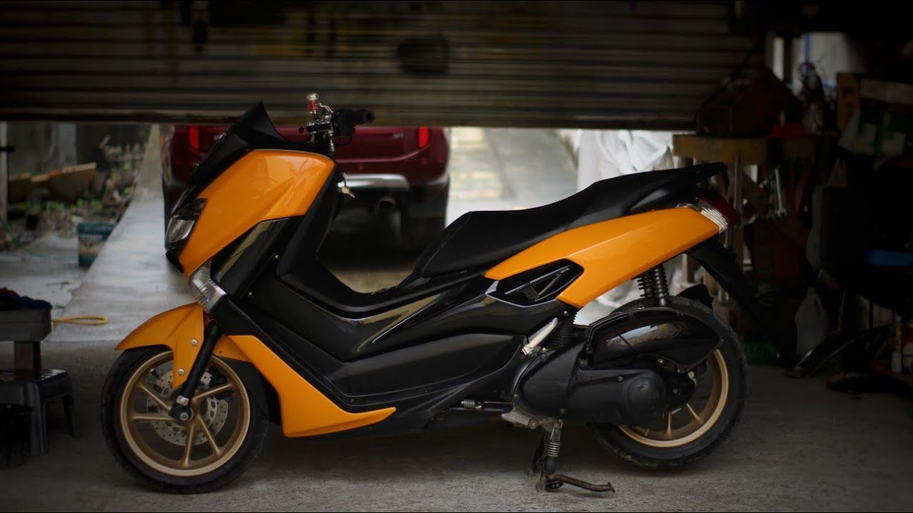 Yellow Nmax Repainted by Jeff Garage - YouTube