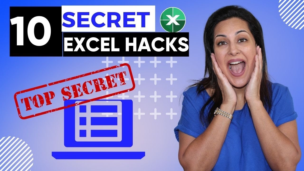 10 Secret Microsoft Excel Hacks; You NEED to Know! - YouTube